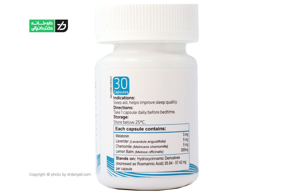کپسول ملاتونین ملاتومکس هرباویوا 30 عدد | داروخانه آنلاین دکتر دانیالی ...