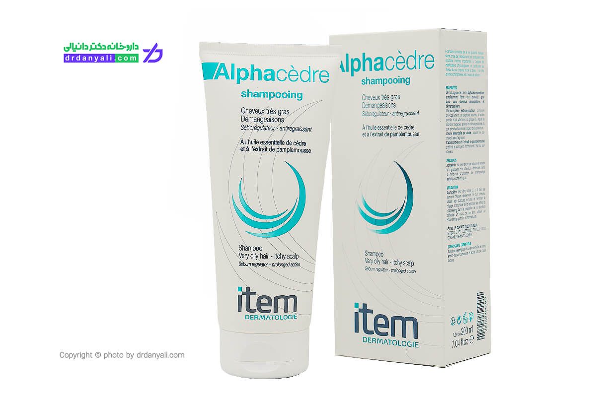 شامپو موهای چرب آلفا سدر آیتم 200 میل | داروخانه آنلاین دکتر دانیالی ...