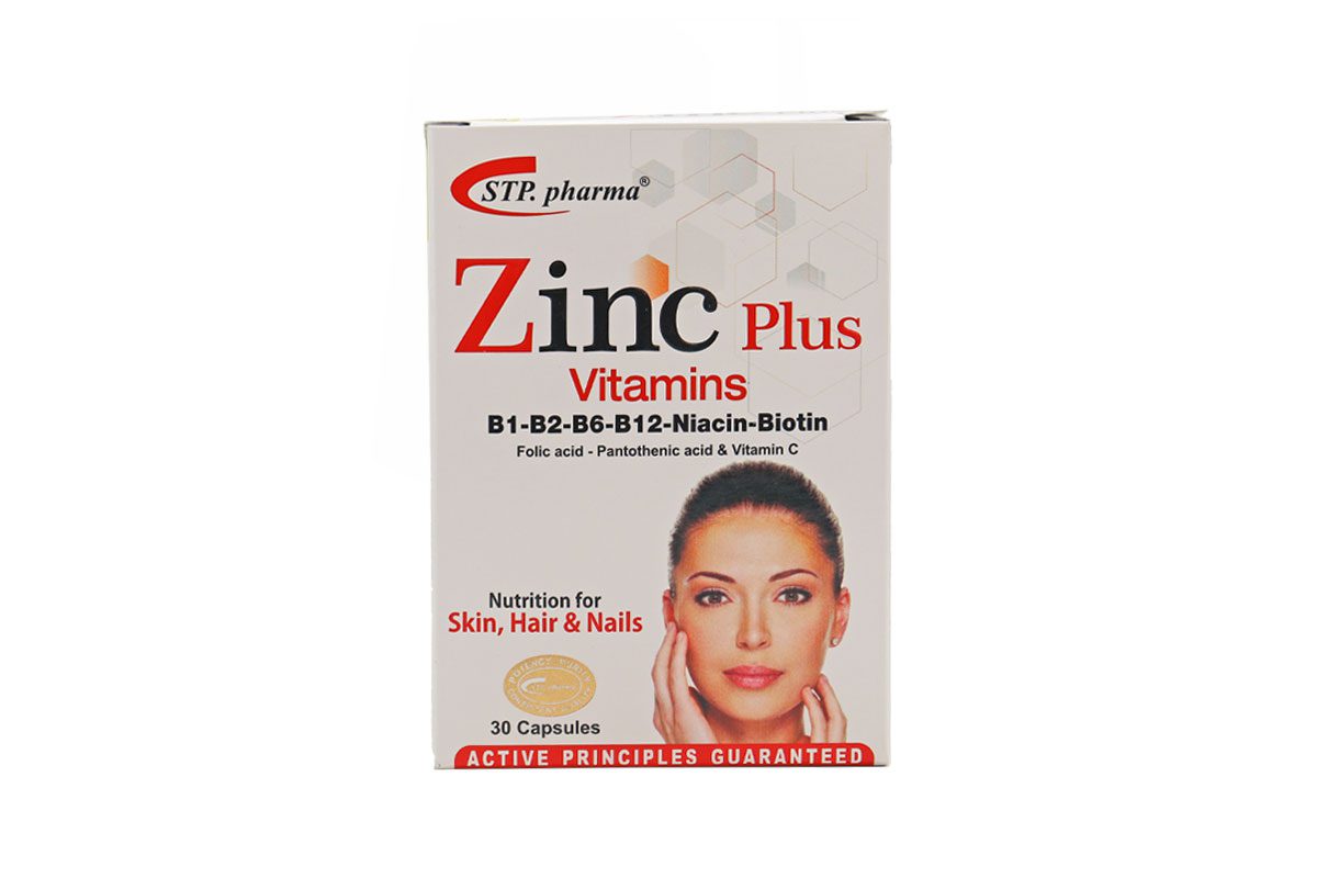کپسول زینک پلاس اس تی پی فارما 30 عدد | داروخانه آنلاین دکتر دانیالی ...