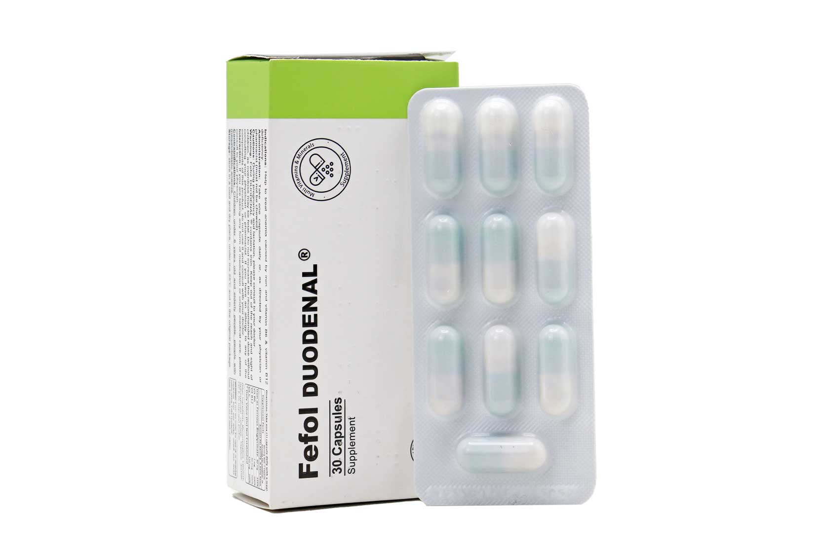 کپسول ففول دئودنال اینترافارم 30 عددی | داروخانه آنلاین دکتر دانیالی ...