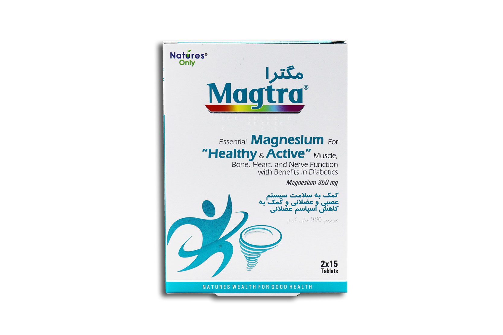 قرص مگترا منیزیم 350 میلی‌گرم نیچرز اونلی 30 عدد | داروخانه آنلاین دکتر ...