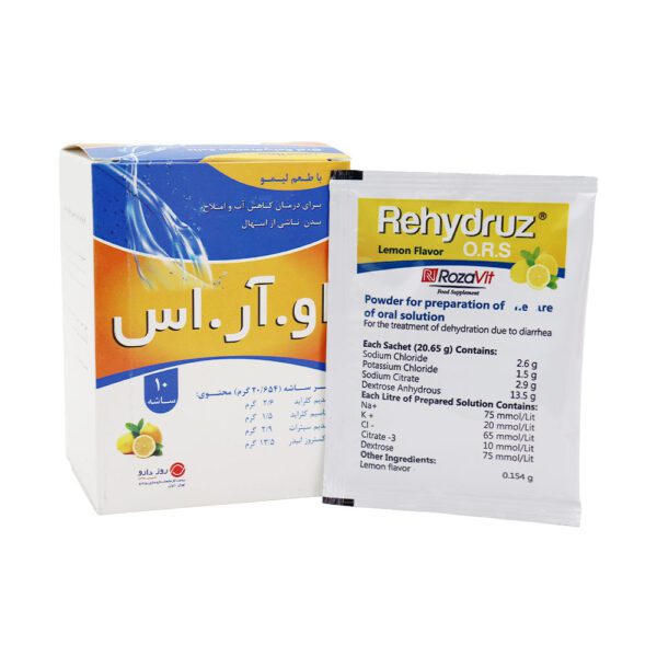 پودر او آر اس روز دارو ۱۰ ساشه | داروخانه آنلاین دکتر دانیالی | فروش ...