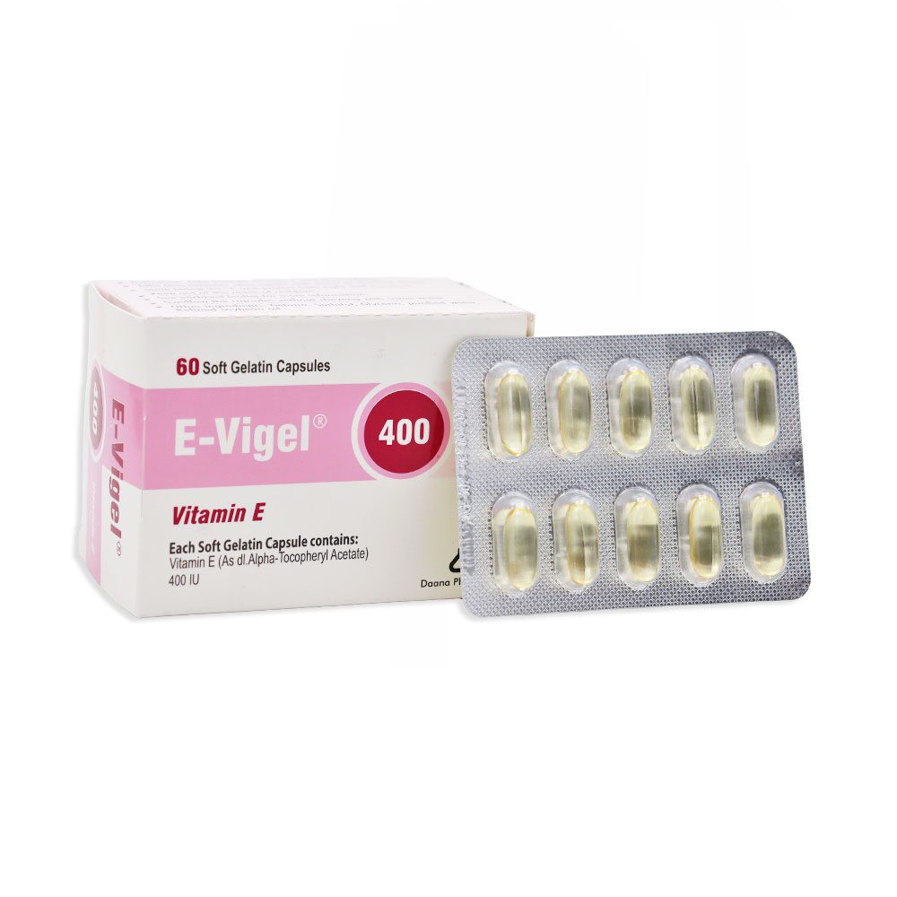 کپسول ویتامین ای 400 ایویژل دانا 60 عدد | داروخانه آنلاین دکتر دانیالی ...